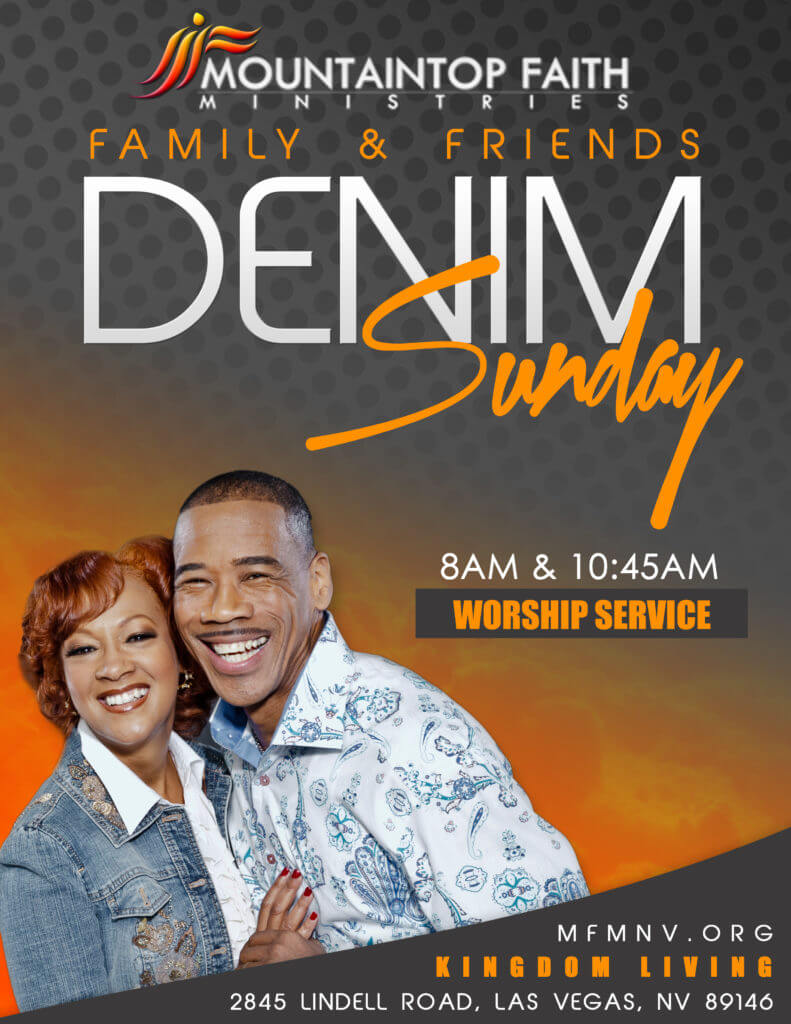 MFM F&F Denim Sunday - Mountaintop Faith Ministries