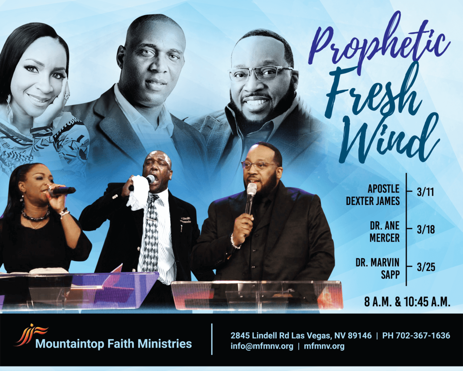 Prophetic Fresh Wind - Mountaintop Faith Ministries