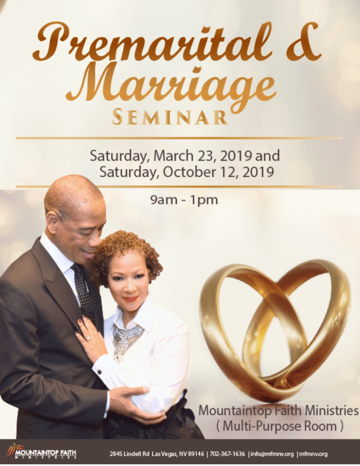 Marriage Seminar 2019 - Mountaintop Faith Ministries
