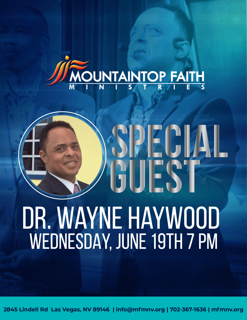 Dr. Wayne Haywood - Mountaintop Faith Ministries
