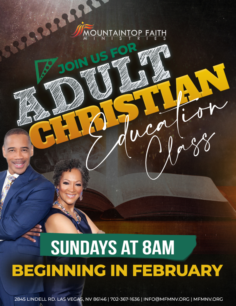 Adult Christian Education Class - Mountaintop Faith Ministries // Las ...
