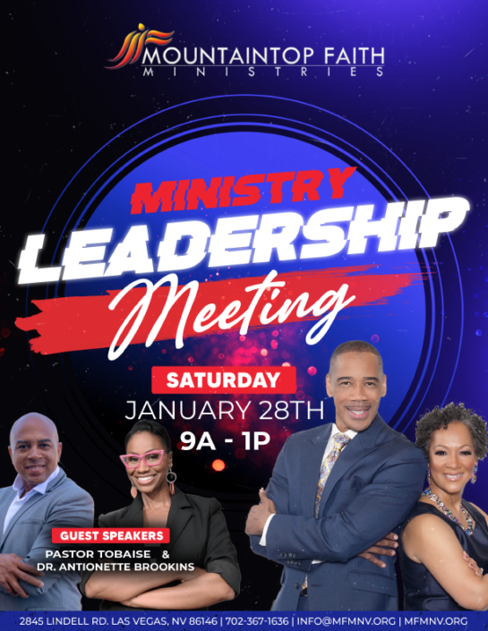 Home - Mountaintop Faith Ministries // Las Vegas, NV