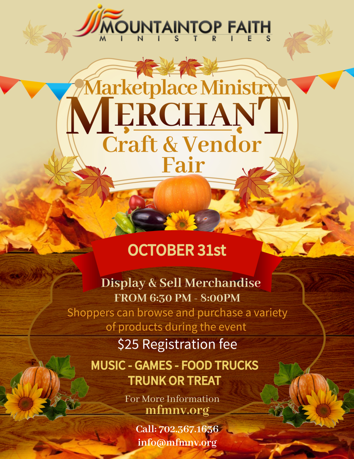 Merchant Fair - Mountaintop Faith Ministries