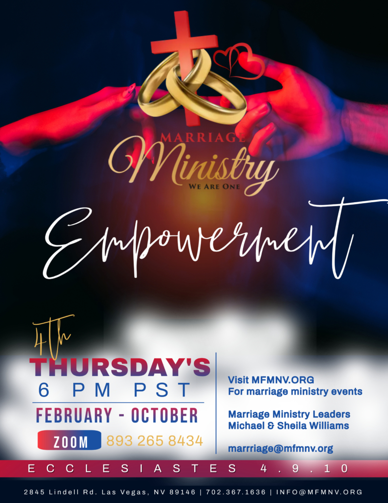 Marriage Ministry Empowerment - Mountaintop Faith Ministries