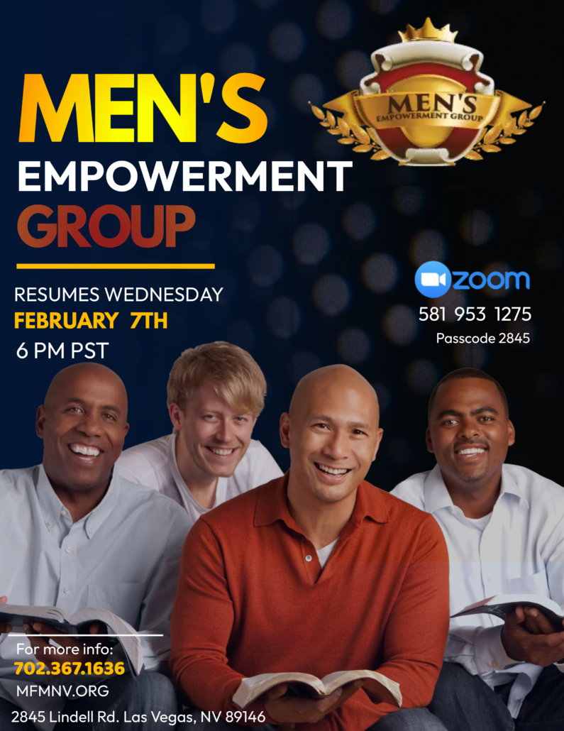 Men's Empowerment Group - Mountaintop Faith Ministries