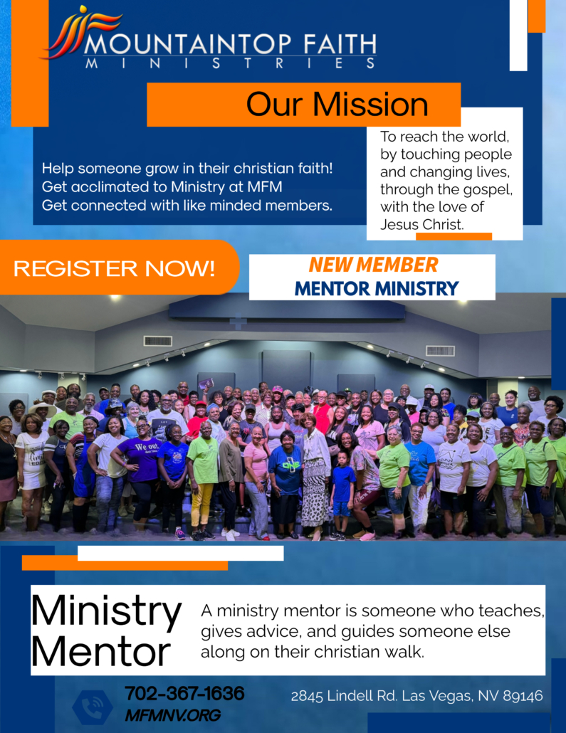 Ministry Mentor - Mountaintop Faith Ministries