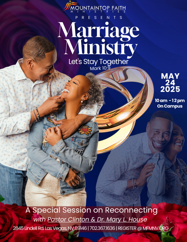 Marriage Ministry Couples Session - Mountaintop Faith Ministries